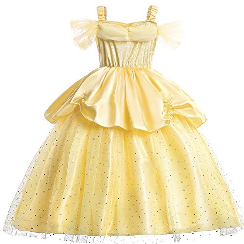 Girls Princess Costume Party Layered Fancy Dress Up – jiaduofashion